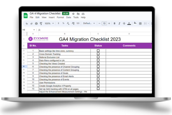 Download Ready to Use GA4 Migration Checklist